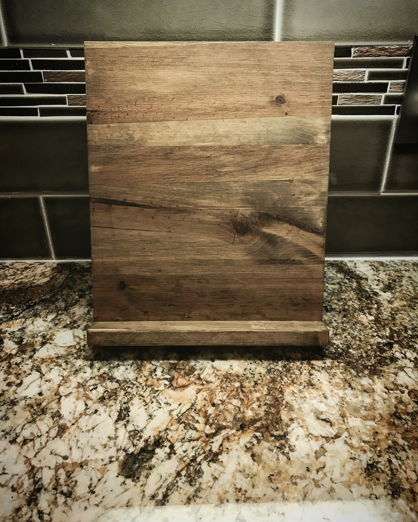 Rustic Kitchen cookbook or tablet stand – K and N Designs